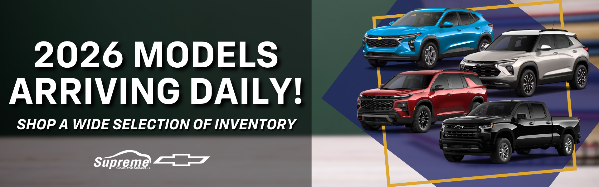 Supreme Chevrolet, New & Used Chevrolet Dealership in Gonzales, LA ...